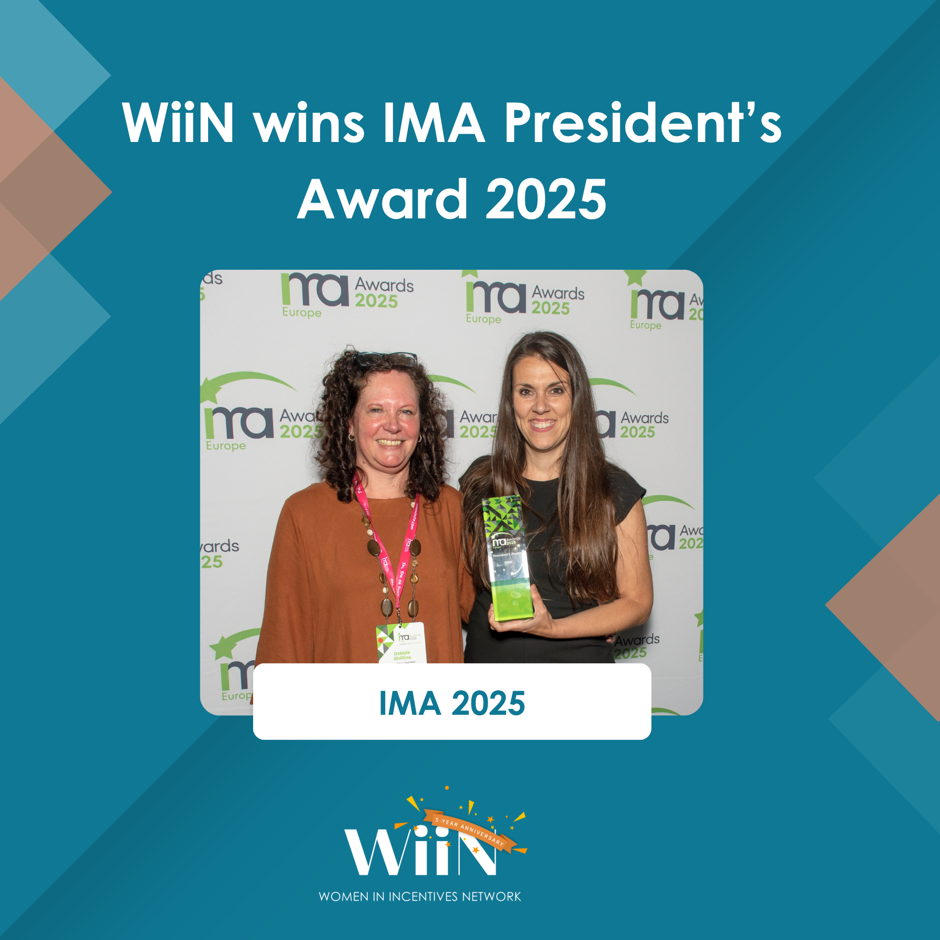 WiiN wins IMA Europe President’s Award 2025 - WiiN